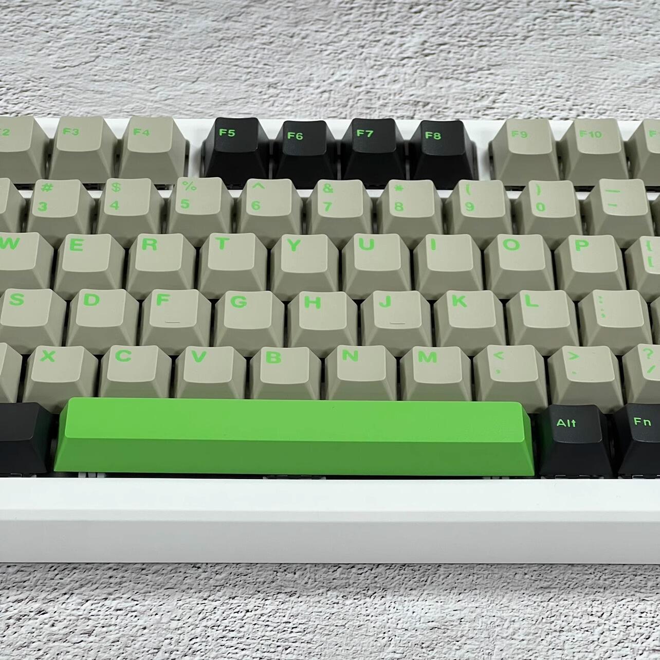 GMK Pine and Cypress 104+68 Cherry Profile ABS Doubleshot Keycaps Set ...