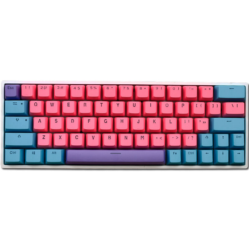 64 Keys PBT Doubleshot Shinethrough Keycaps Set OEM Profile for MX ...