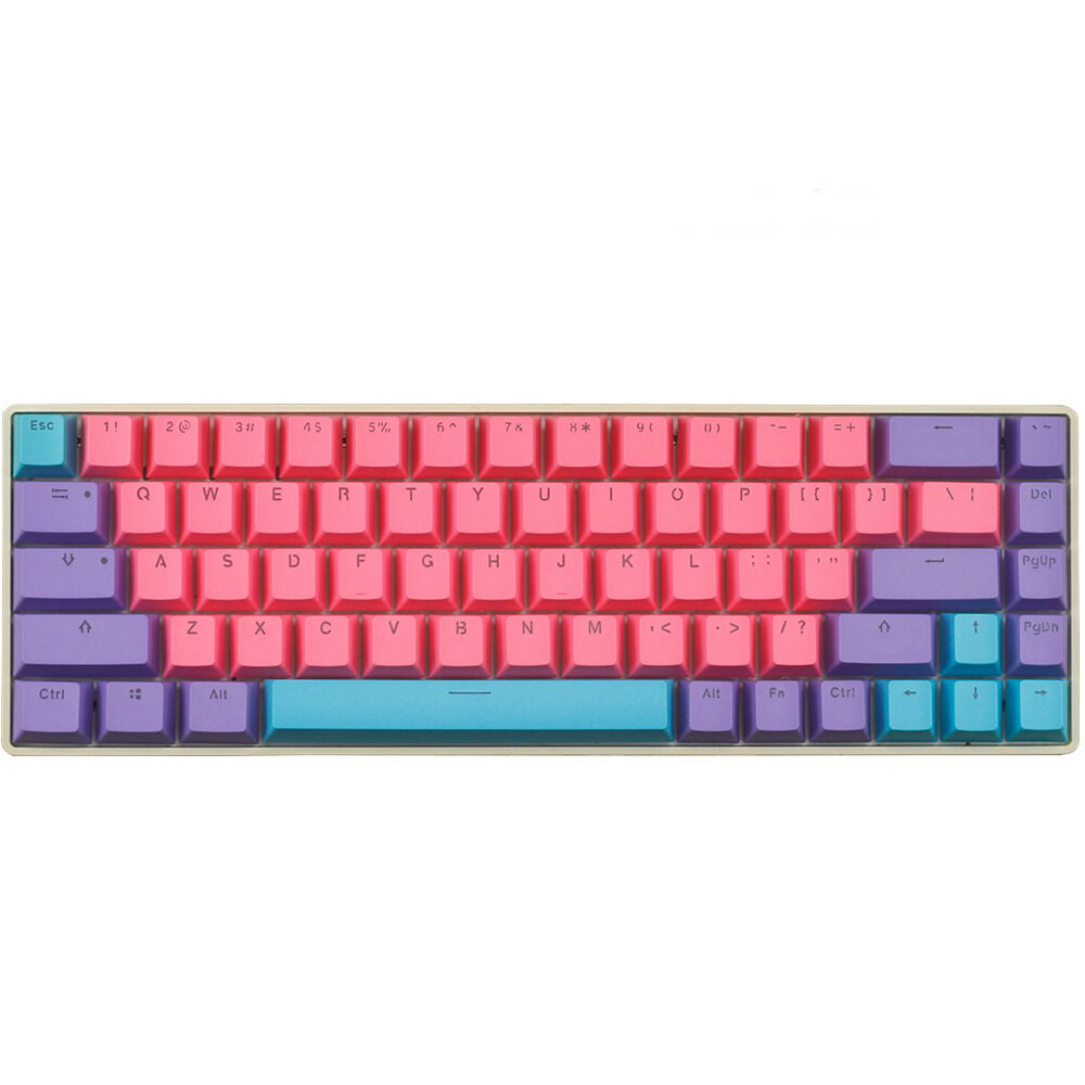 WKL 68 Keys PBT Doubleshot Backlit Keycaps Set OEM Profile for MX ...